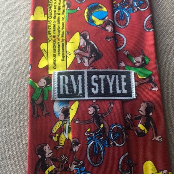 Accessories | Curious George Tie New | Poshmark
